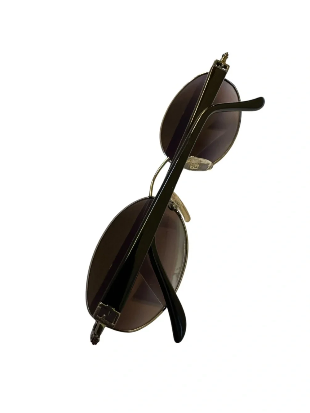 Fendi | Accessories | Fendi F576 528 Oval Sunglasses Dark Tint Lens ...